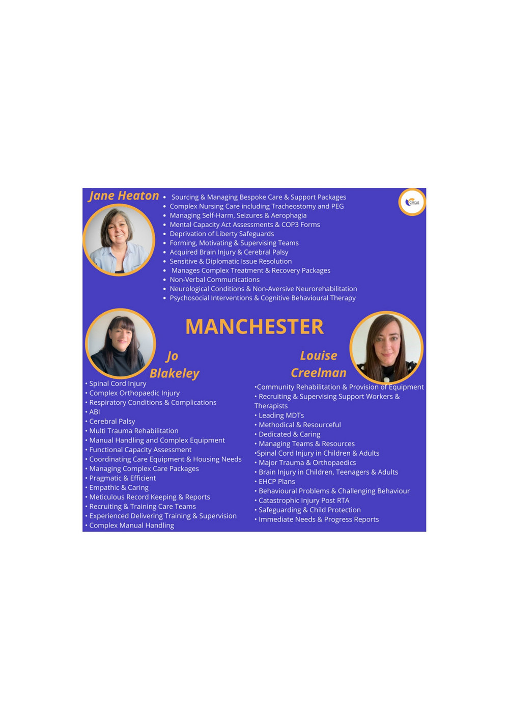 Case Manager Manchester | Circle Case Management