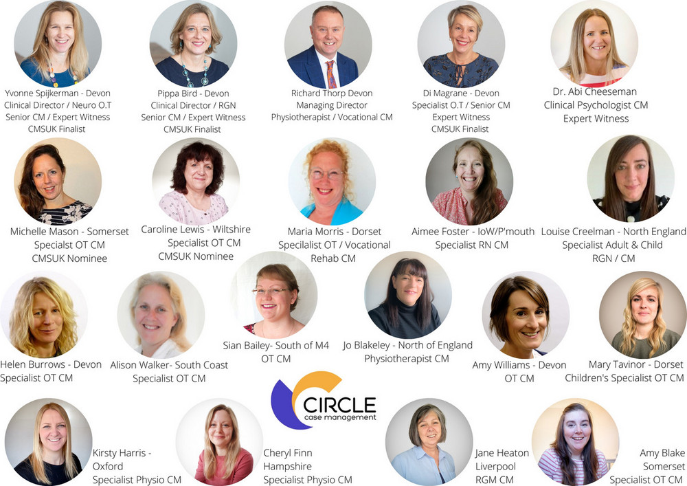 Meet our South West team of Case Managers | Circle Case Management